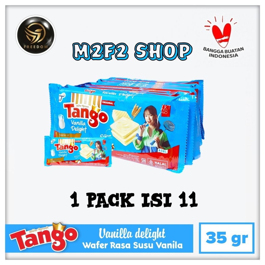 Jual Tango Wafer Vanilla Delight BITE SIZE | Krim Susu Vanila - 35 gr ...