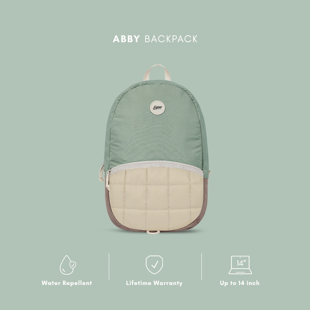 Jual Bigmo Tas Ransel Wanita Water Resistant Water Proof Abby Minty ...
