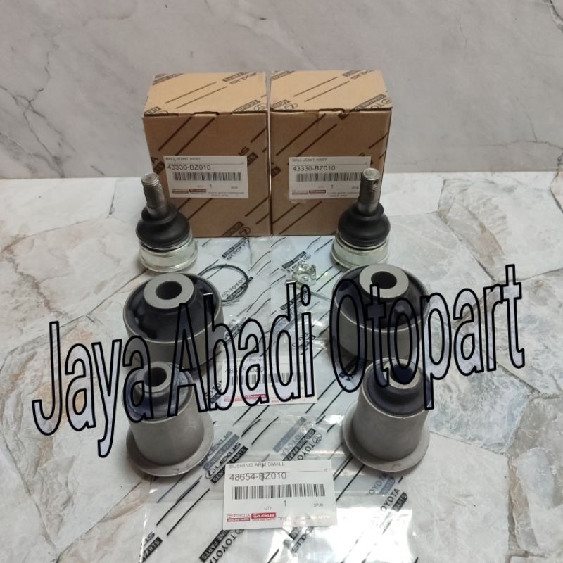 Jual Bushing Lower Arm Besar Kecil Set Ball Joint Toyota Avanza Xenia ...