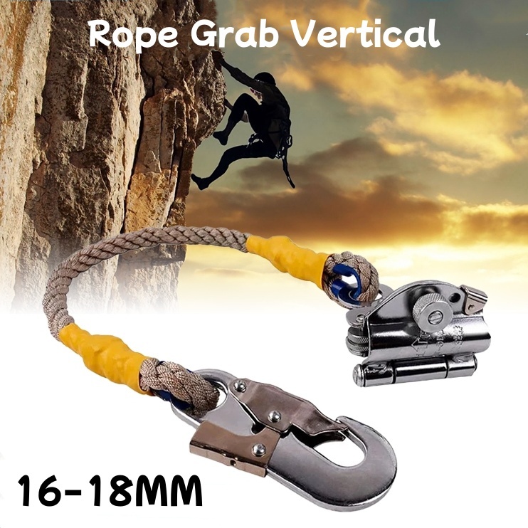 Jual Rope Grab Safety Snap Hook - Alat Penahan Jatuh | Shopee Indonesia