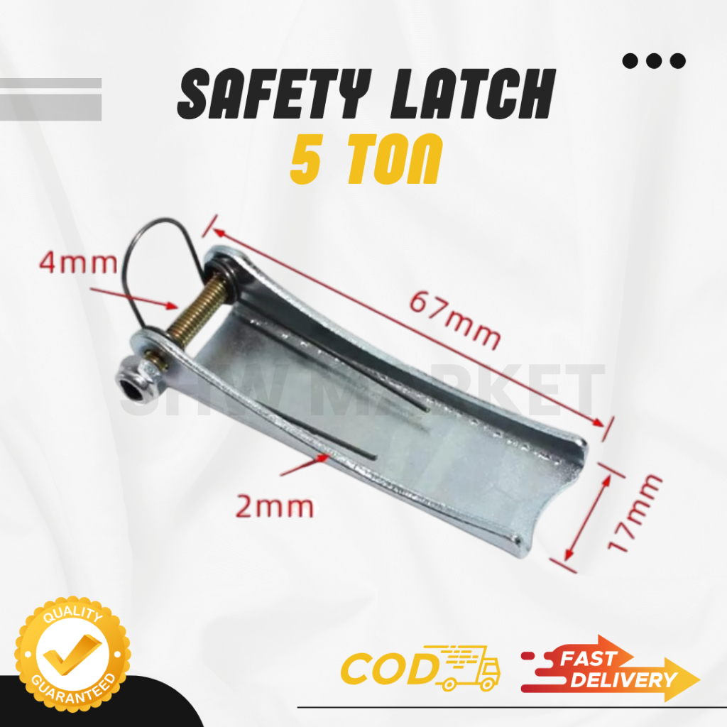 Jual Safety Latch 5T Hook Safety Latch Chain Block - 1791 | Shopee ...