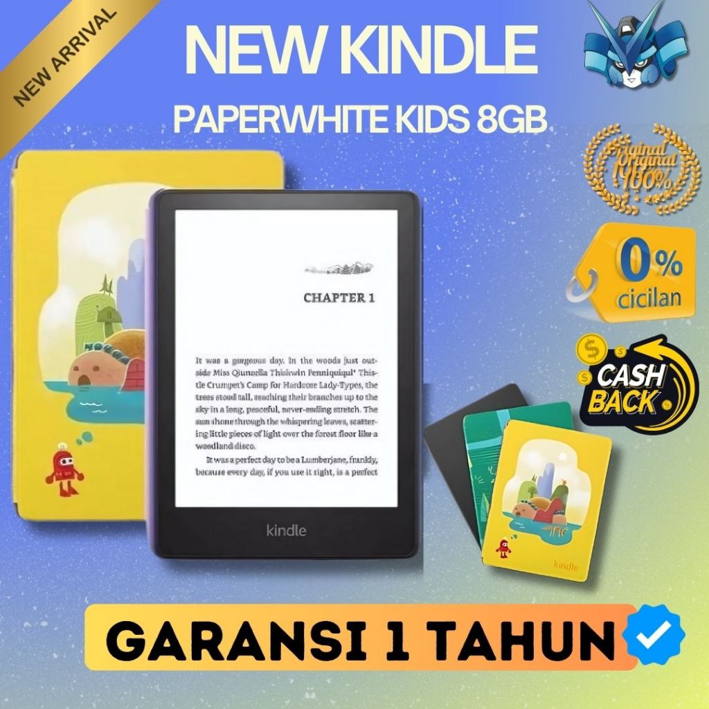 Jual Amazon Kindle Paperwhite Kids Model / kindle Kids Edition 8 GB ...
