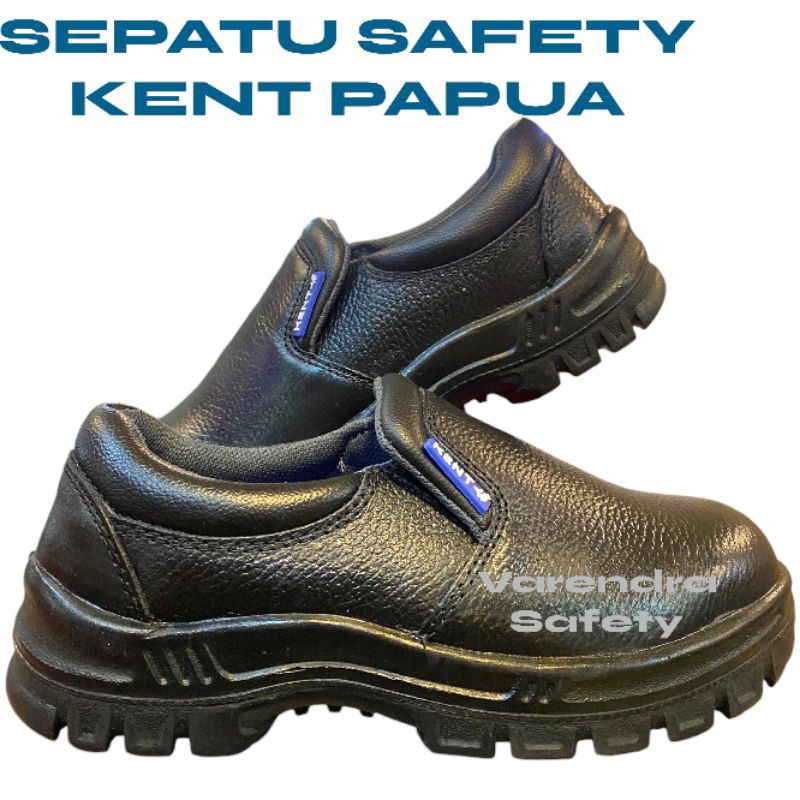 Jual Sepatu Safety Shoes KENT Papua 78106 / Shoes Safety Kent Black ...