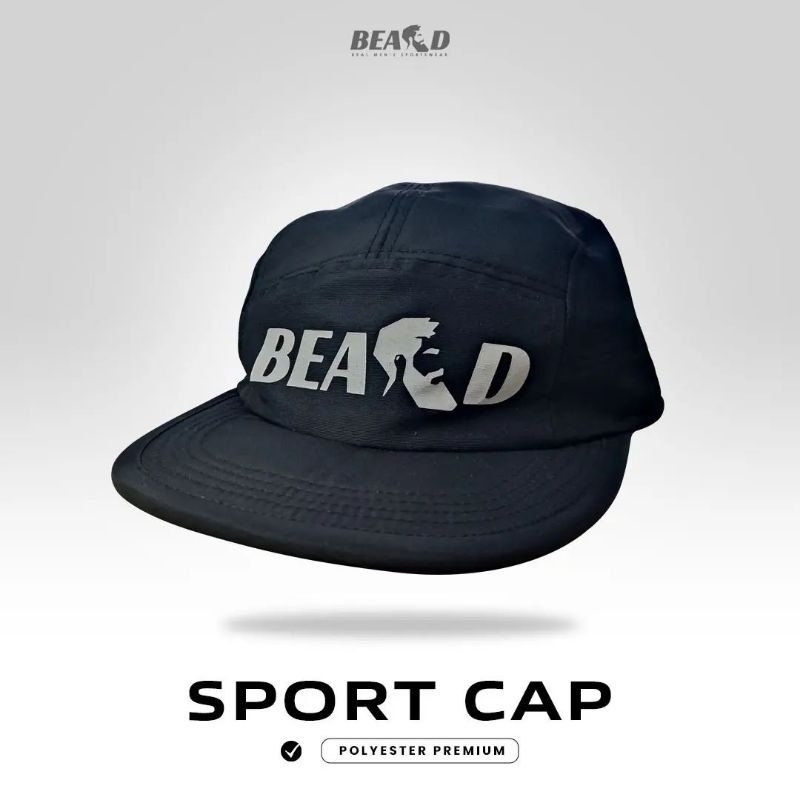Jual Beard Sport Cap Hat Topi Running Jogging Jalan | Shopee Indonesia