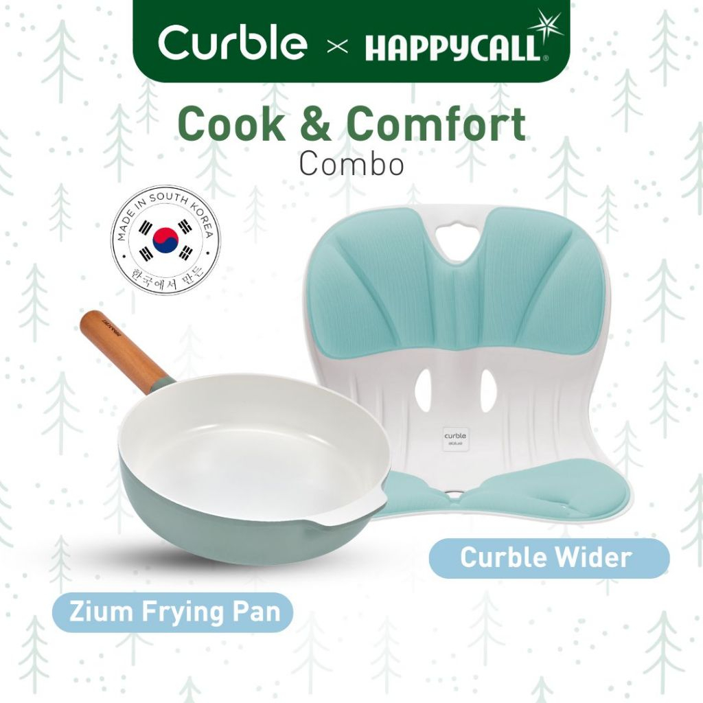 Jual HAPPYCALL X CURBLE - COMFORT CHEF PACKAGE ( Zium Frying Pan ...