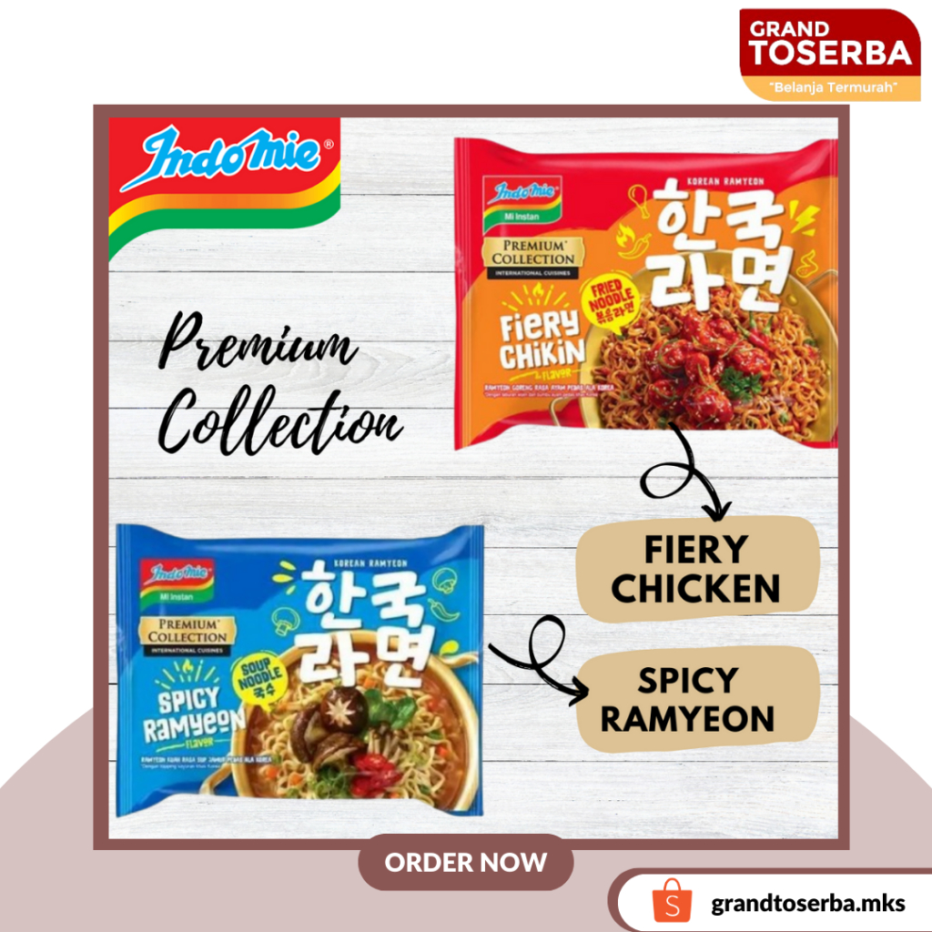 Jual Indomie Mie Instant Premium Korean Spicy Ramyeon / Fiery chikin 83G | Shopee Indonesia