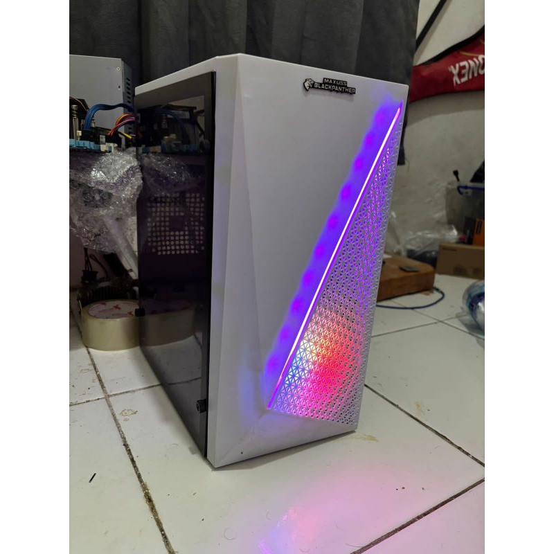 Jual Casing cpu gaming Maxus blackphanter whitemulus normal | Shopee ...
