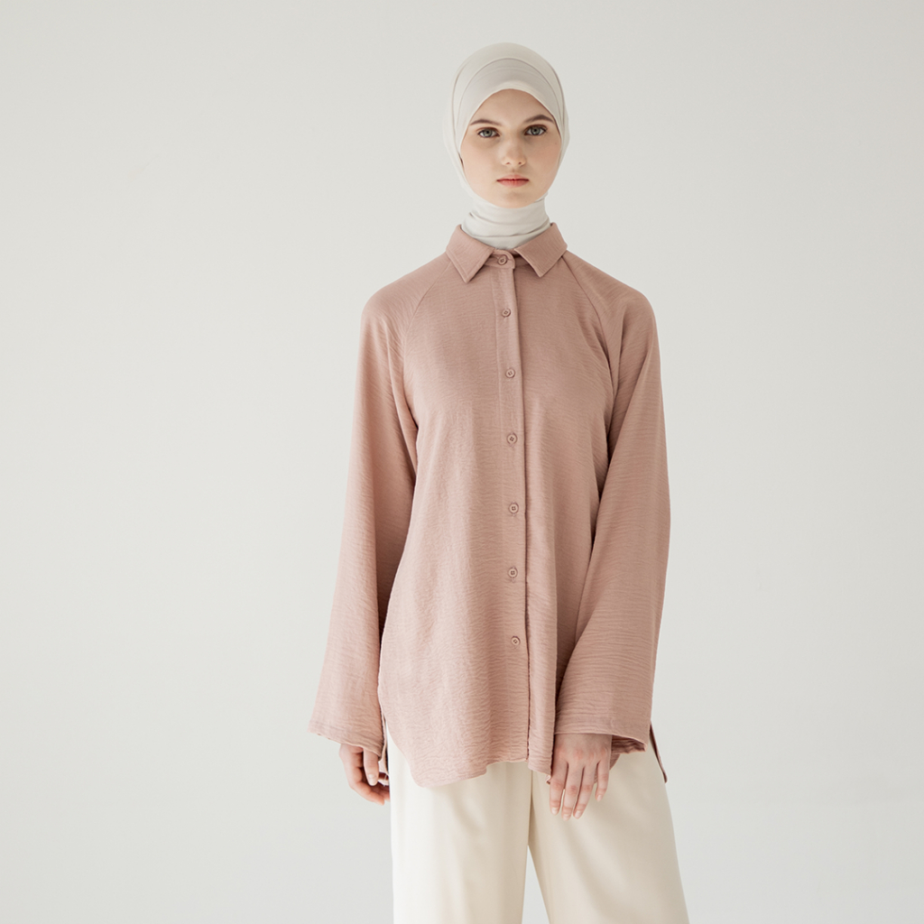 Jual Kamara by Aska Label - Kemeja wanita lengan panjang daily bahan ...