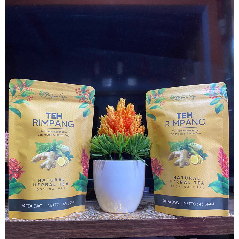 Jual Teh Rimpang NATURALLIFE JSR Teh detox Pelangsing Herbal Promil ...
