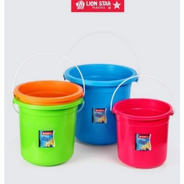 Jual Ember Lion Star PL-3 12 Liter (Warna random) | Shopee Indonesia