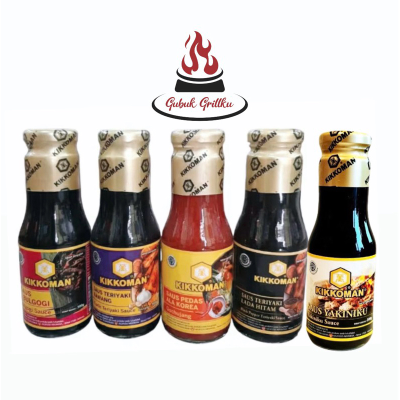 Jual KIKKOMAN SAUCE 300GRAM || SAUS BBQ GRILL || SAUS GRILL | Shopee ...