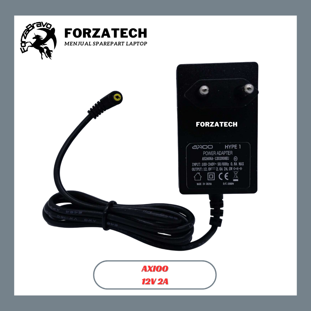 Jual Charger Adaptor Axioo Hype 10 Series 12V-2A (4.0X1.7MM) | Shopee ...