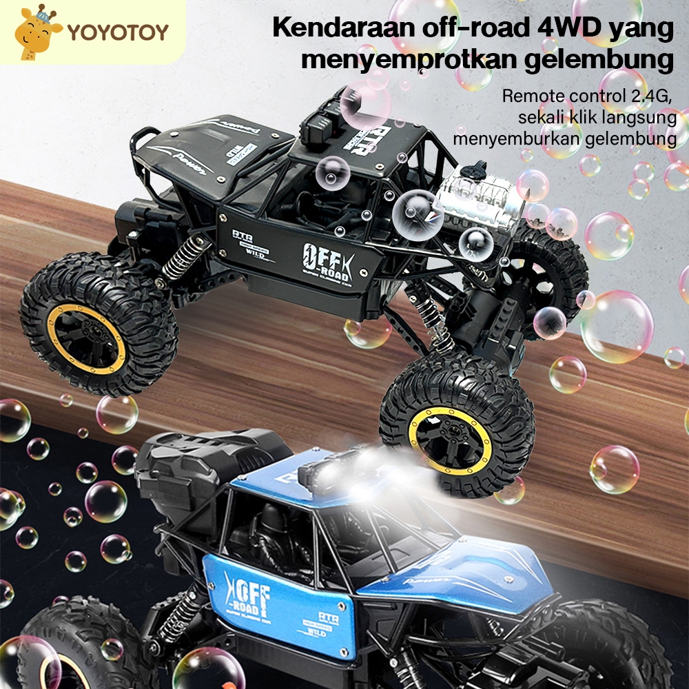 Jual Mobil Remote Control Spray Besar Mobil Mobilan Offroad Alloy Climbing Car RC Mobil Remote ...