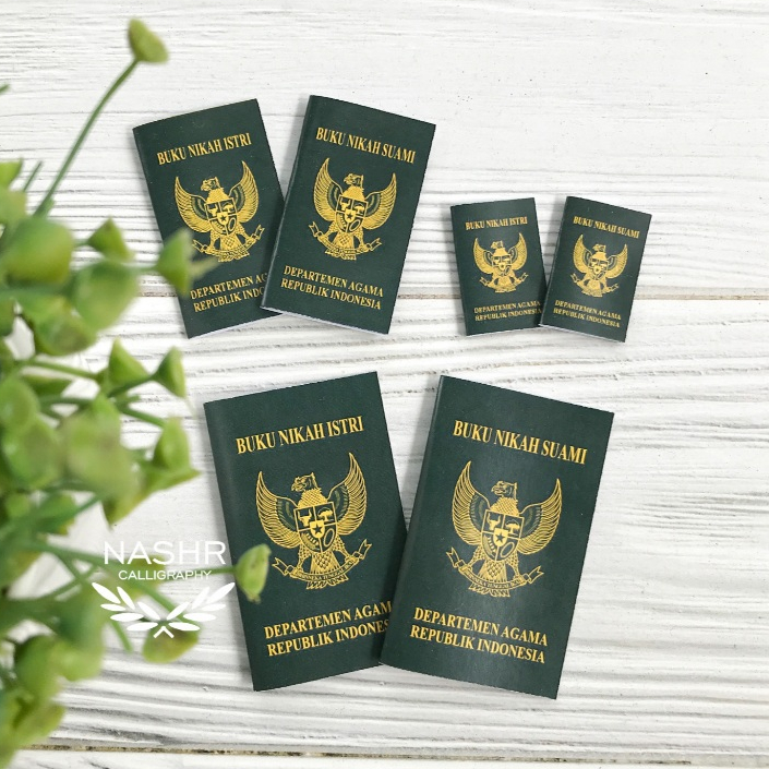 Jual Aksesoris Buku Nikah BARU Mini Sepasang MIN ORDER 3 PCS Hiasan ...