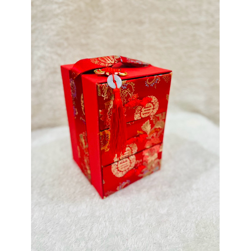 Jual Laci tarik 3 susun / box imlek / sanjit | Shopee Indonesia