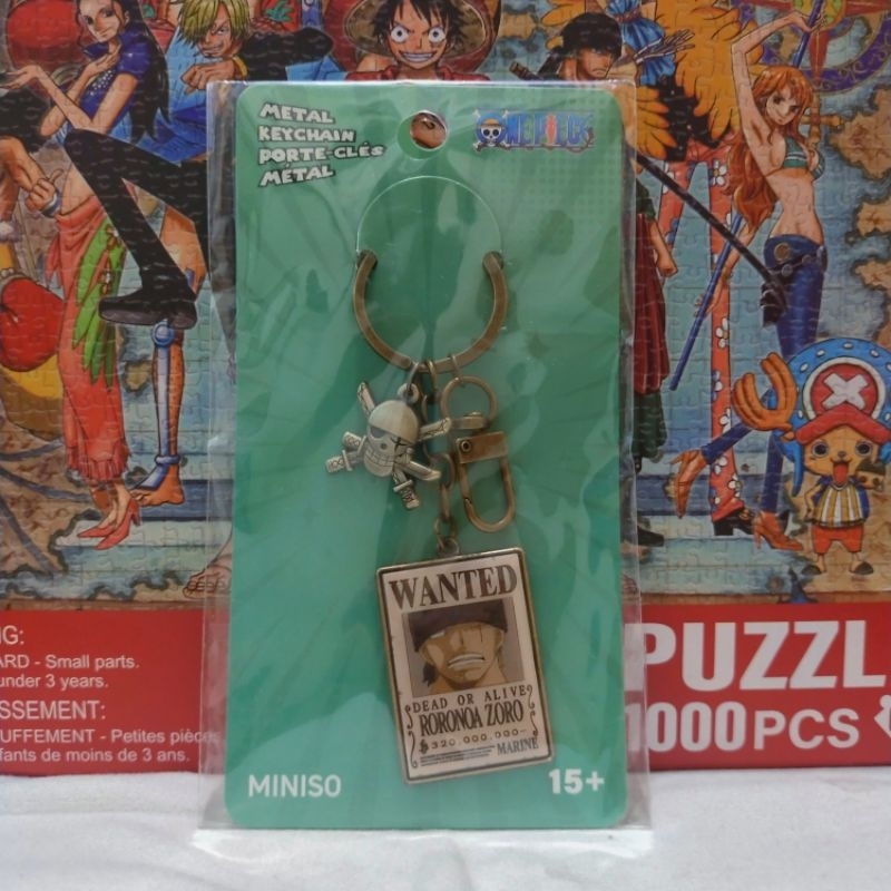 Jual MINISO X ONE PIECE CLASSIC COLLECTION GANTUNGAN KUNCI BAG CHARM ...