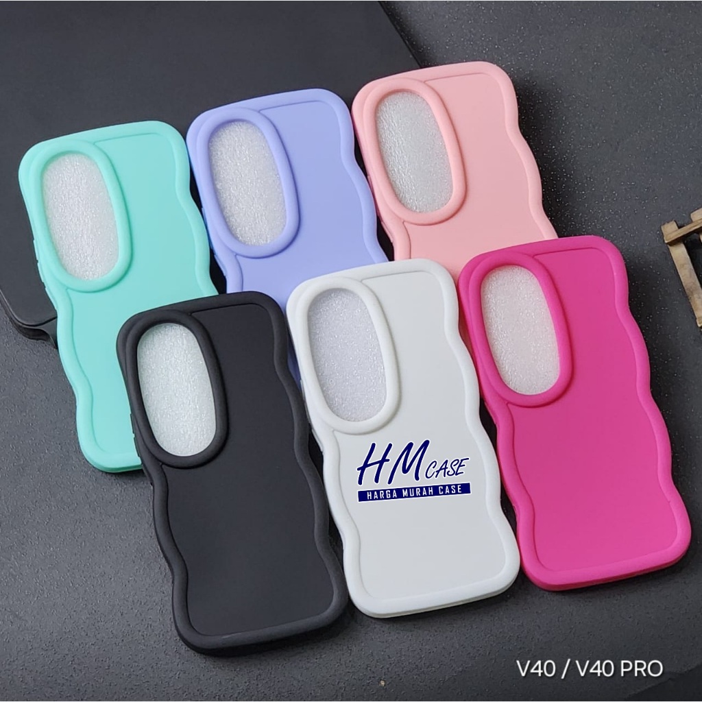 Jual Case macaron Wave Vivo V40 5G Vivo V40 Pro 5G Softcase Casing ...