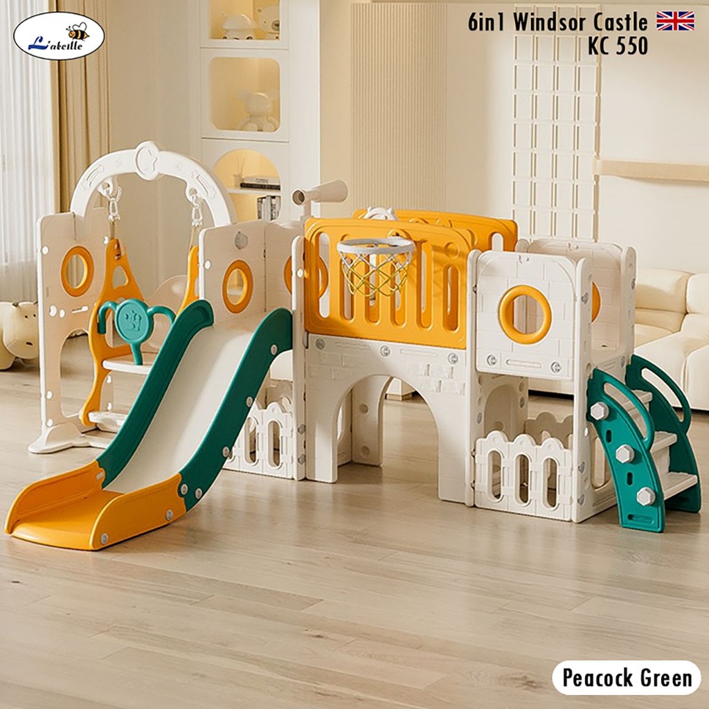 Jual Labeille KC 550 6in1 Windsor Castle Playground Perosotan Ayunan ...