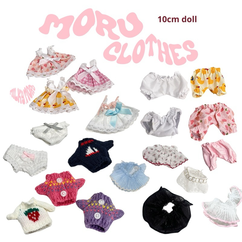 Jual [READY] Moru Clothes by Milky Moru 10cm Doll (Clothes Only) | Baju ...