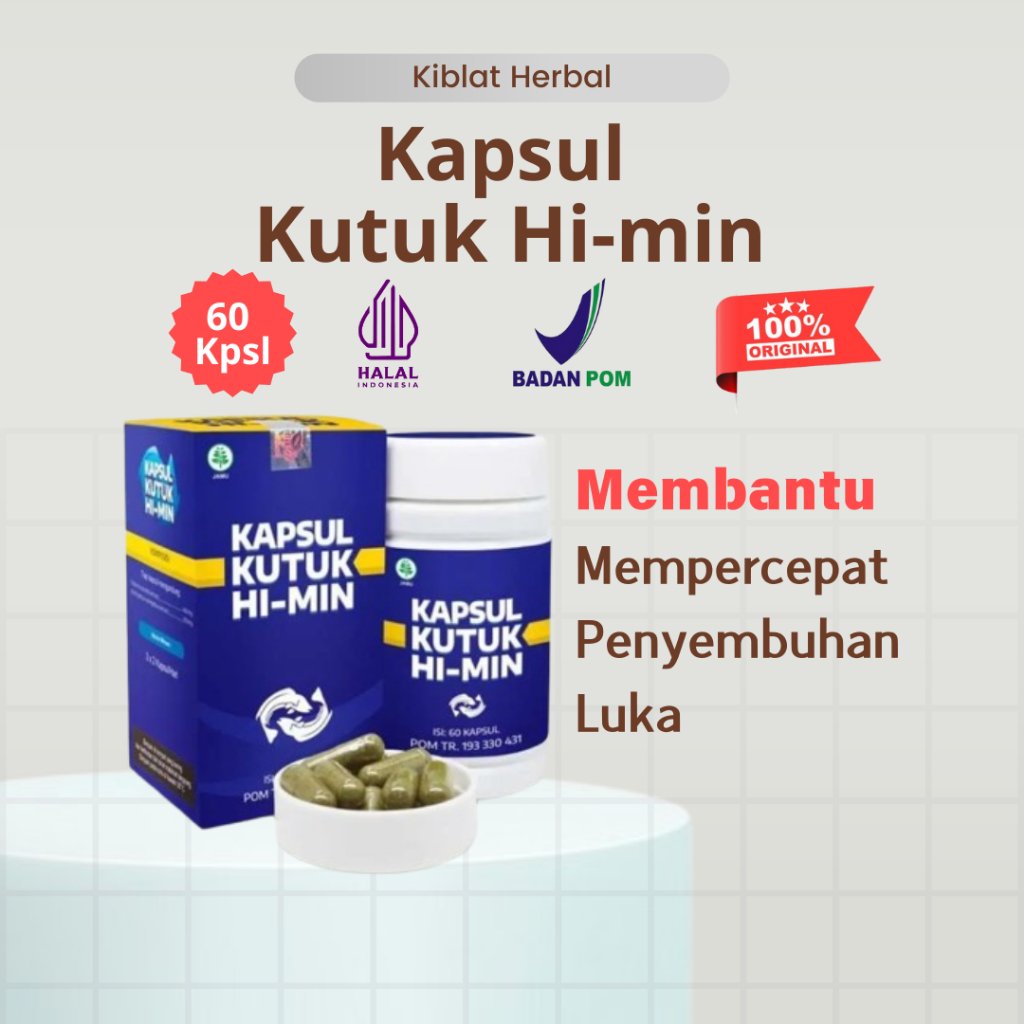 Jual Ikan Kutuk HiMin Original Naturafit 60 Kapsul Premium High Protein Albumin Ikan Gabus ...