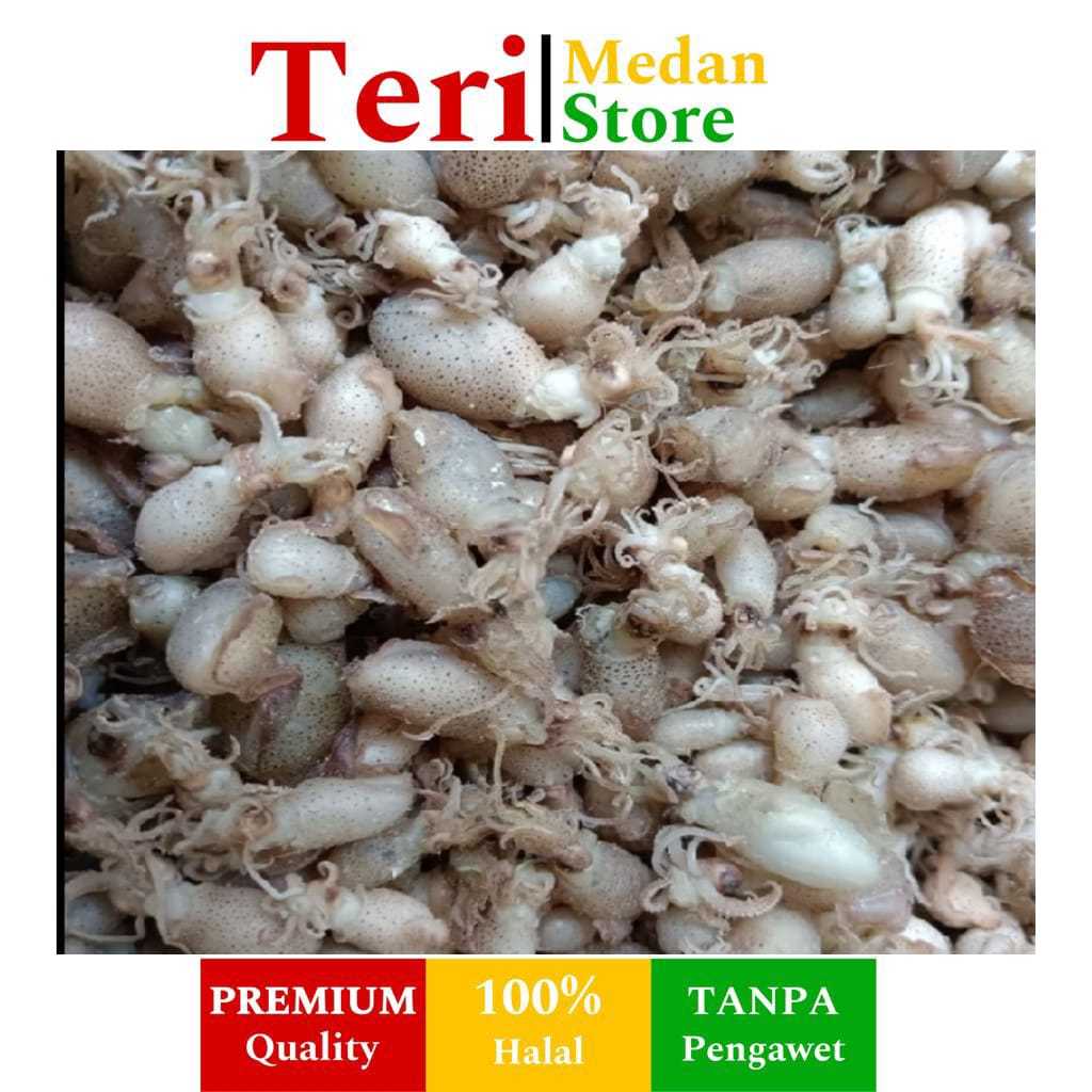 Jual Baby cumi telur kering kualitas super khas tanjung balai | Shopee ...