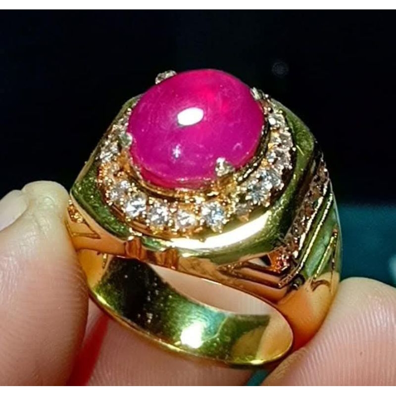 Jual BATU PERMATA RUBY PIGEON BLOOD | Shopee Indonesia