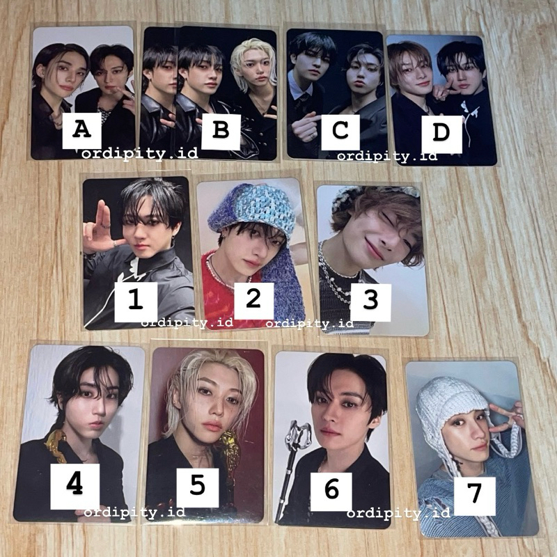 Jual PHOTOCARD ALBUM ATE UNIT STRAY KIDS SKZ BANGCHAN CHANGBIN HYUNJIN ...