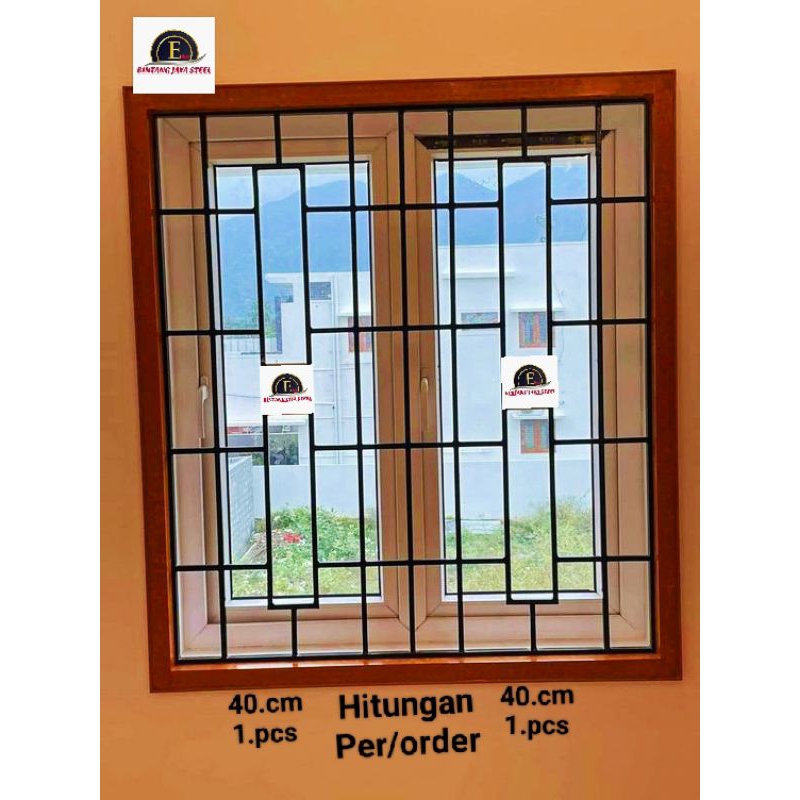 Jual Teralis Besi Pengaman Jendela Bisa Custom Ukuran | Shopee Indonesia