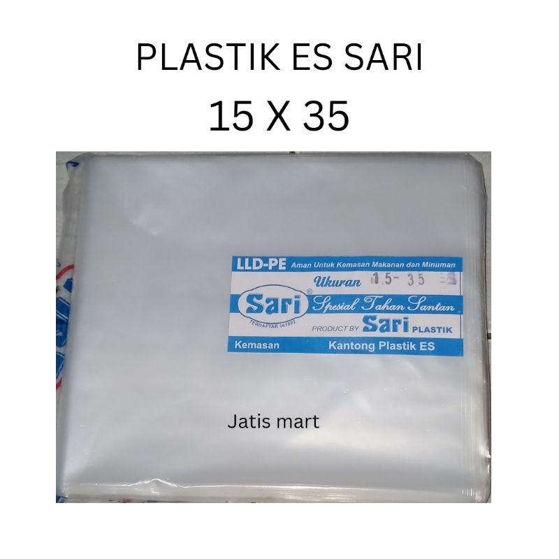 Jual Plastik es batu 15 X 35 kantong plastik spesial tahan santan ...
