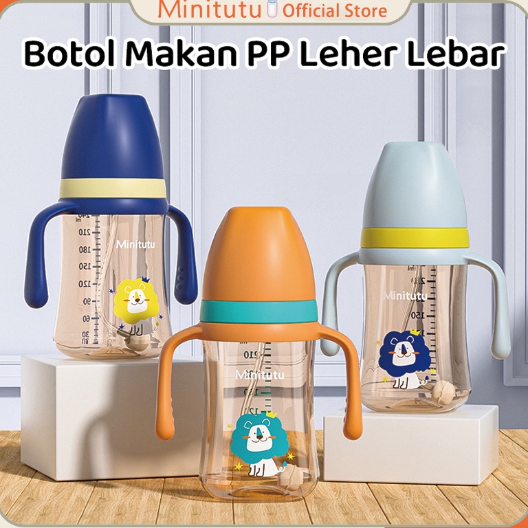 Jual Grosir Pembelian Minitutu Botol Susu Seri Singa 3 in 1 Set PP Material 24ml3ml cocok untuk ...