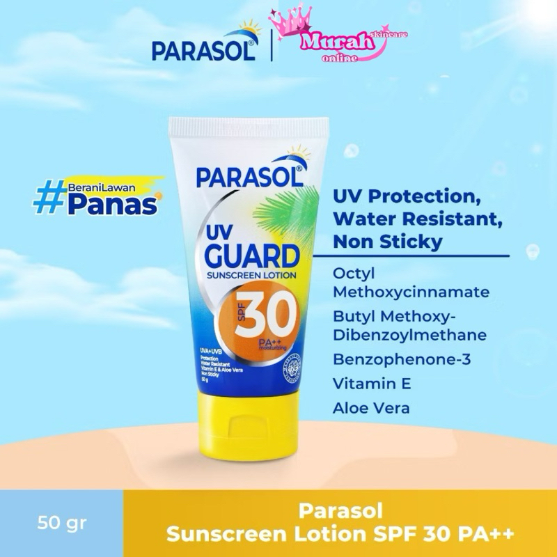 Jual Parasol Sunscreen Lotion spf 30 50ml | Shopee Indonesia