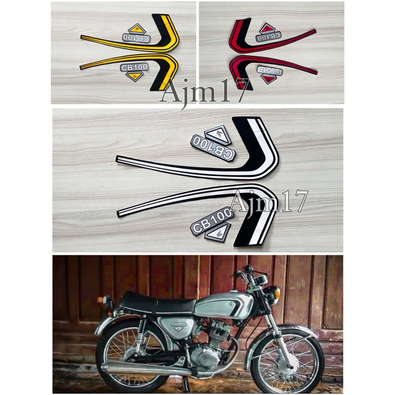 Jual STIKER STRIPING HONDA CB 100 CB100 K3 | Shopee Indonesia