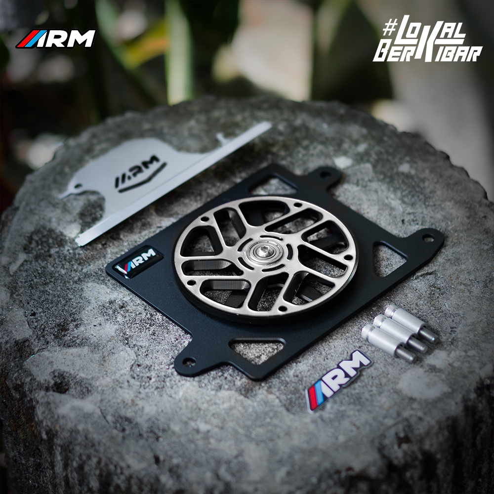 Jual PAKETAN COVER RADIATOR SPINER 3D ARM TYPE CAKRA + LEHERAN RADIATOR ...