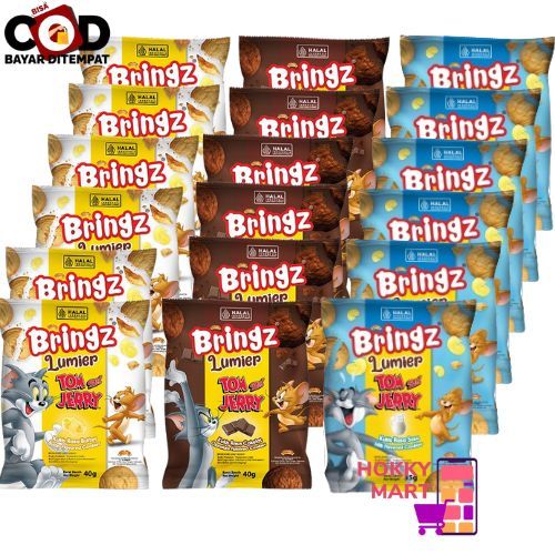 Jual [ HOKKY ] Sobisco Bringz Lumier Cookies Renceng 12pcs x 40gr ...