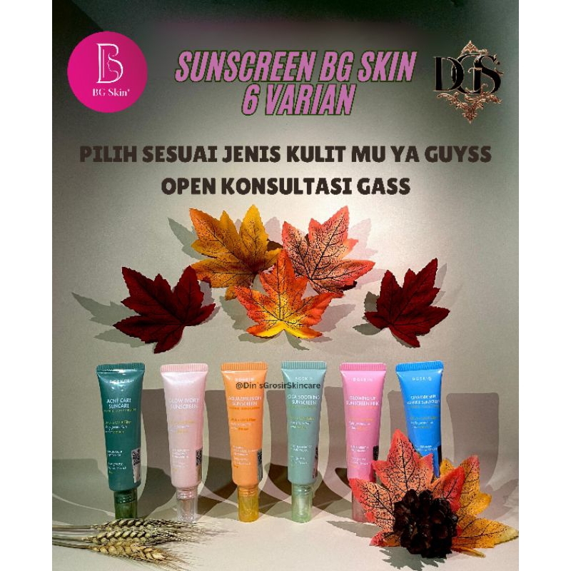 Jual Sunscreen Bgskin - Acne Care Suncare Acne - Cica Sooting Sunscreen ...