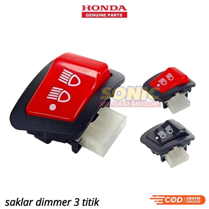 Jual SAKLAR DIM TOMBOL ON OFF HONDA SAKLAR 3 FUNGSI MOTOR HONDA SAKLAR ...