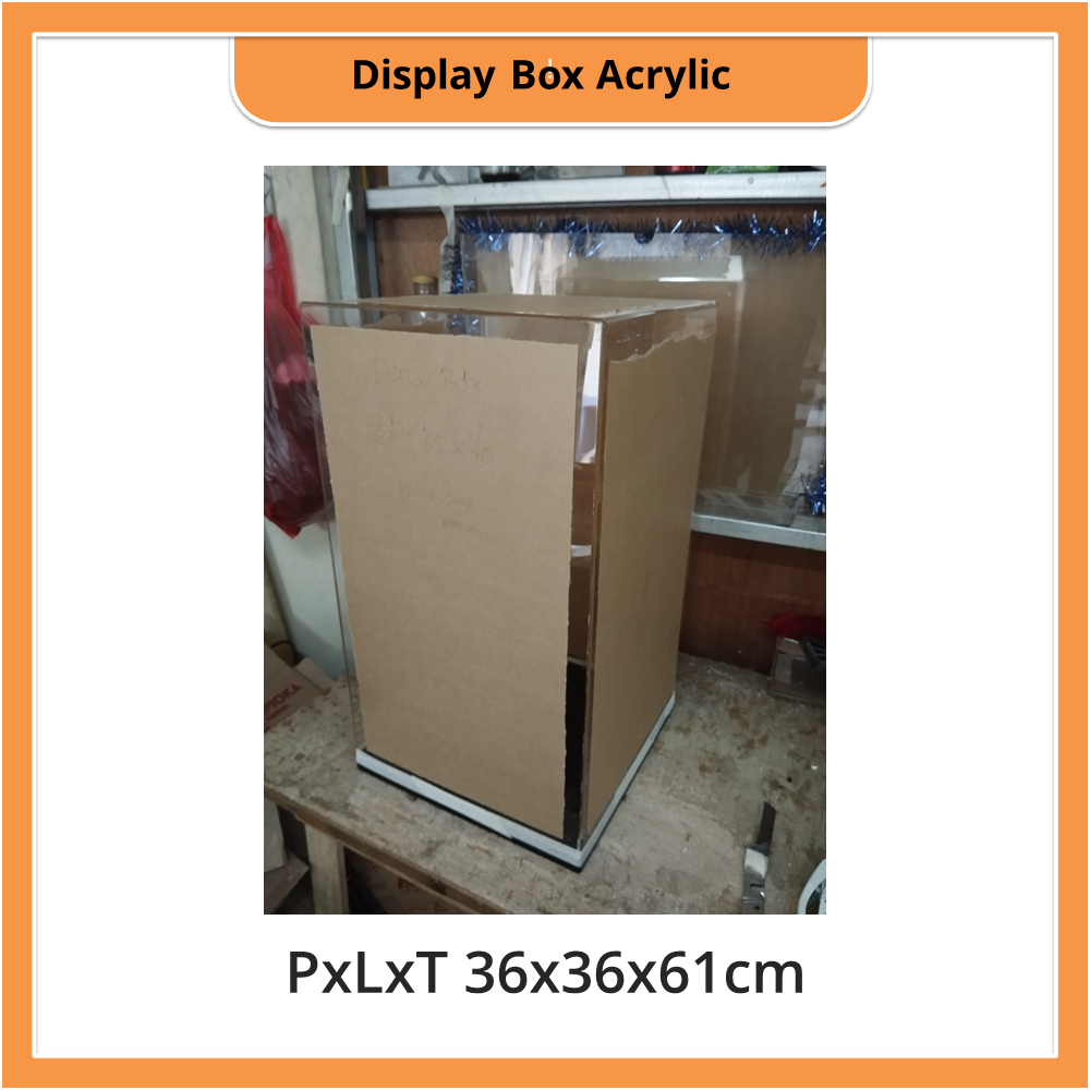 Jual Display box acrylic PxLxT 36x36x61cm | Shopee Indonesia