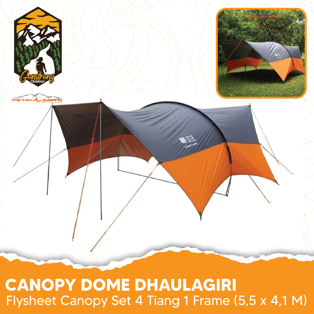 Jual Tenda Shelter Canopy Dome Dhaulagiri Tarp Tent Bivac Camping ...