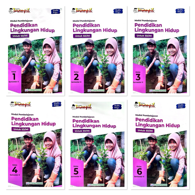 Jual BUKU LKS SD MI PENDIDIKAN LINGKUNGAN HIDUP KELAS 1 2 3 4 5 6 KURIKUM MERDEKA SEMESTER 2 TA ...