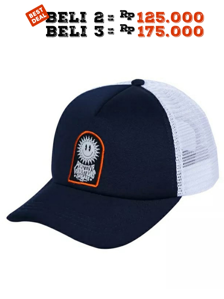 Jual ORK689 Topi Jaring Pria Distro Original Trucker hat Baseball ...