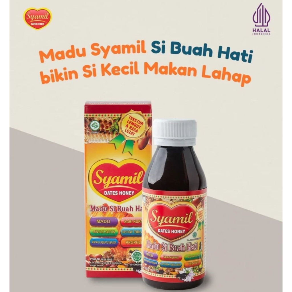 Jual Madu Syamil ANAK Dates Honey Kids Madu Si Buah Hati Murah Asli ...
