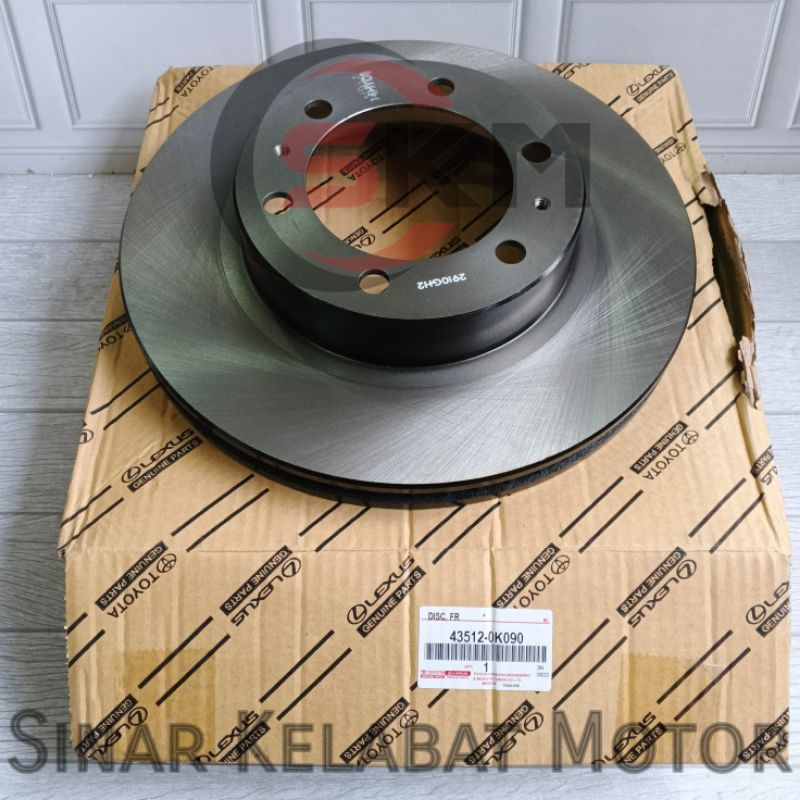 Jual PIRINGAN DISC PIRINGAN CAKRAM REM ASLI TOYOTA HILUX REVO 2GD 2KD ...