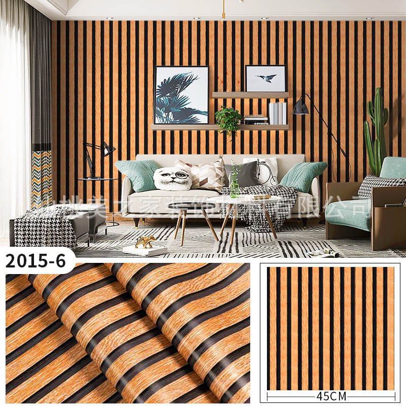 Jual Wallpaper Dinding Motif Kayu Salur Elegan Ukuran panjang 8 - 9 ...