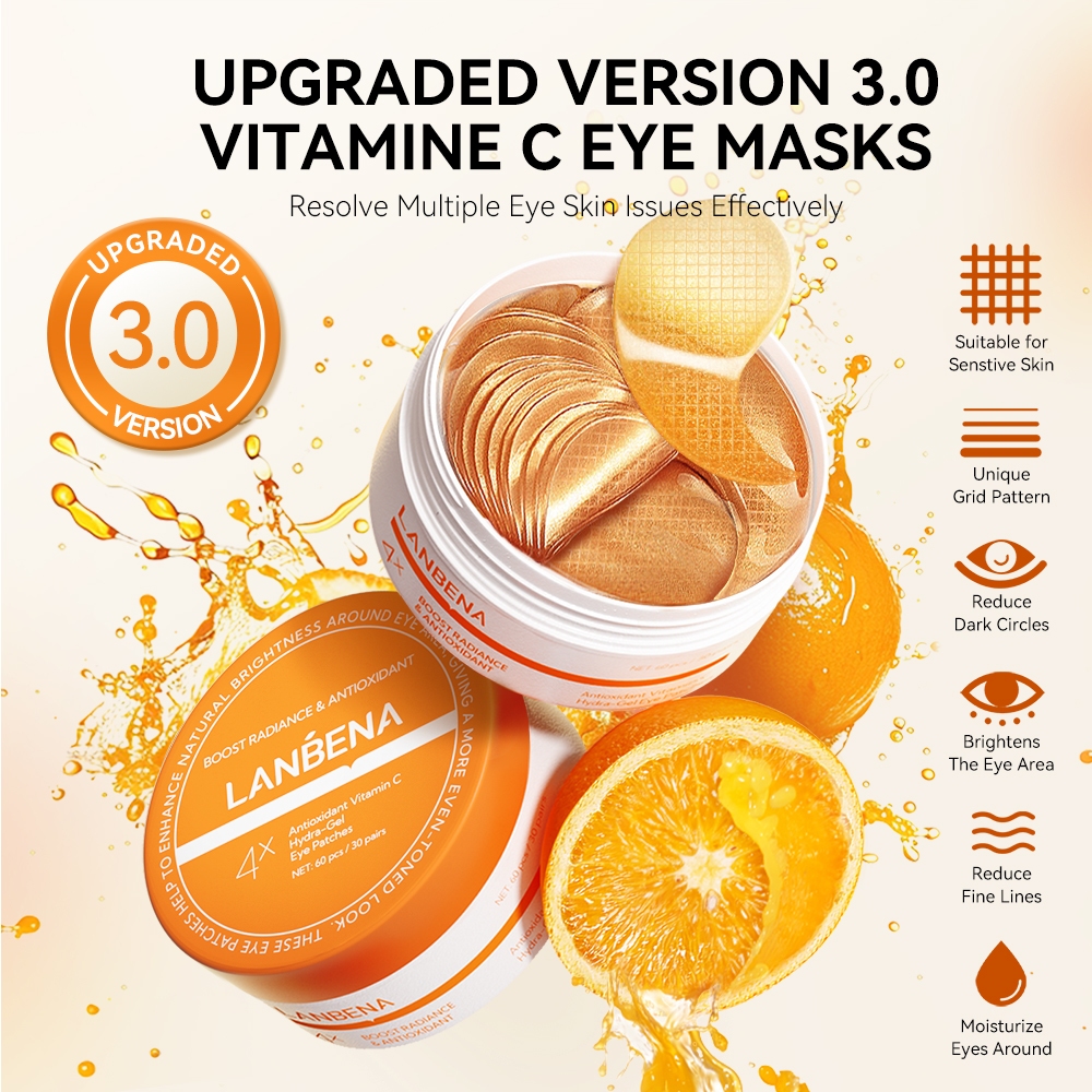 Jual LANBENA Upgrade Eye Masker Mata Eye Patches Eye Mask Wajah ...