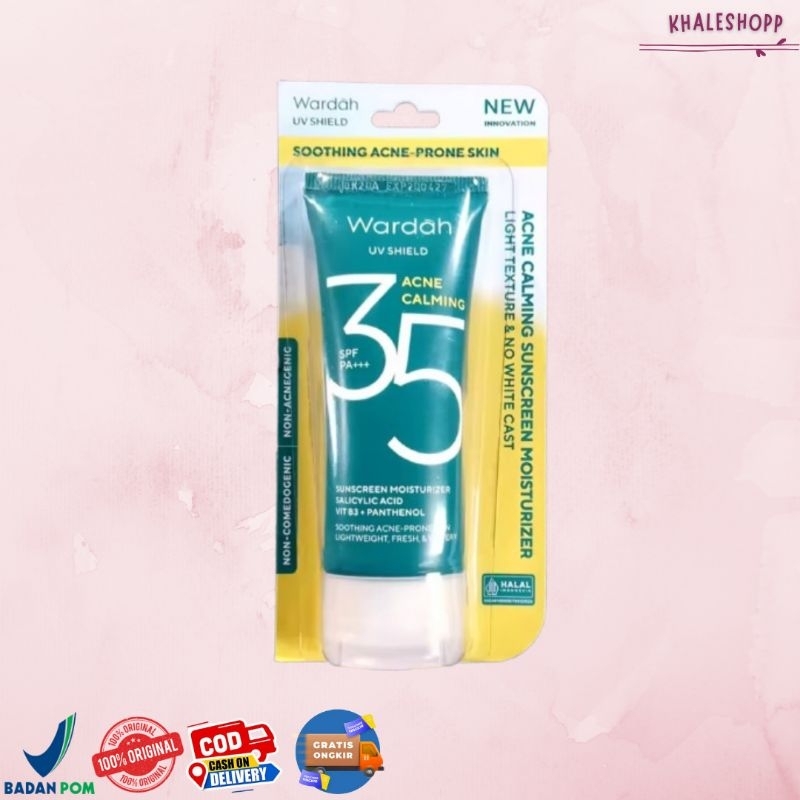 Jual [WARDAH SERIES] Wardah UV Shield Acne Calming Sunscreen ...