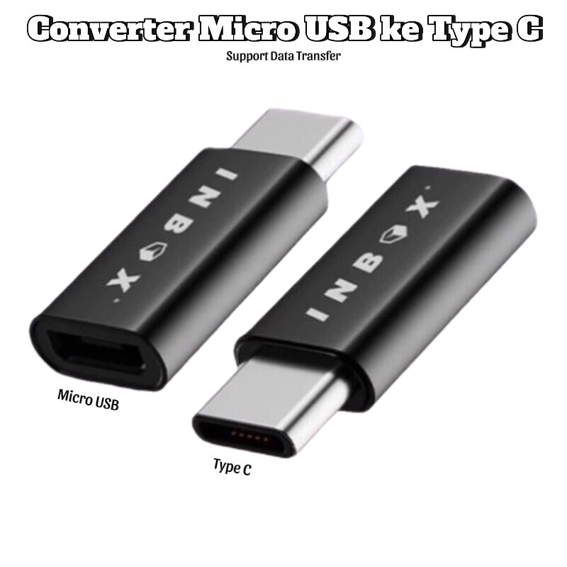 Jual Converter Micro USB To Type C / Konektor Micro USB Ke Tipe C ...