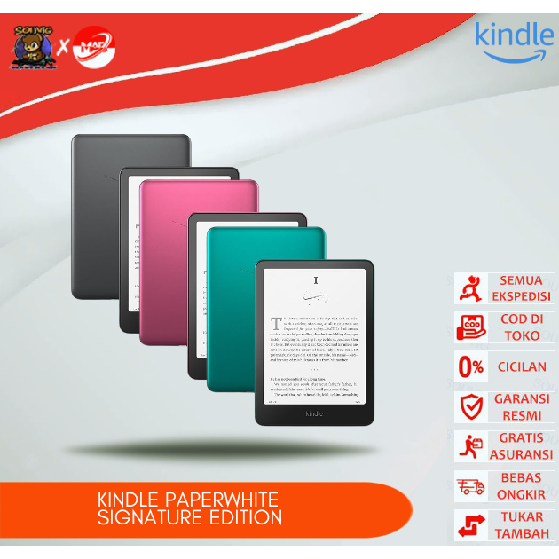 Jual All-new Amazon Kindle Paperwhite Signature Edition (32 GB) – Our ...