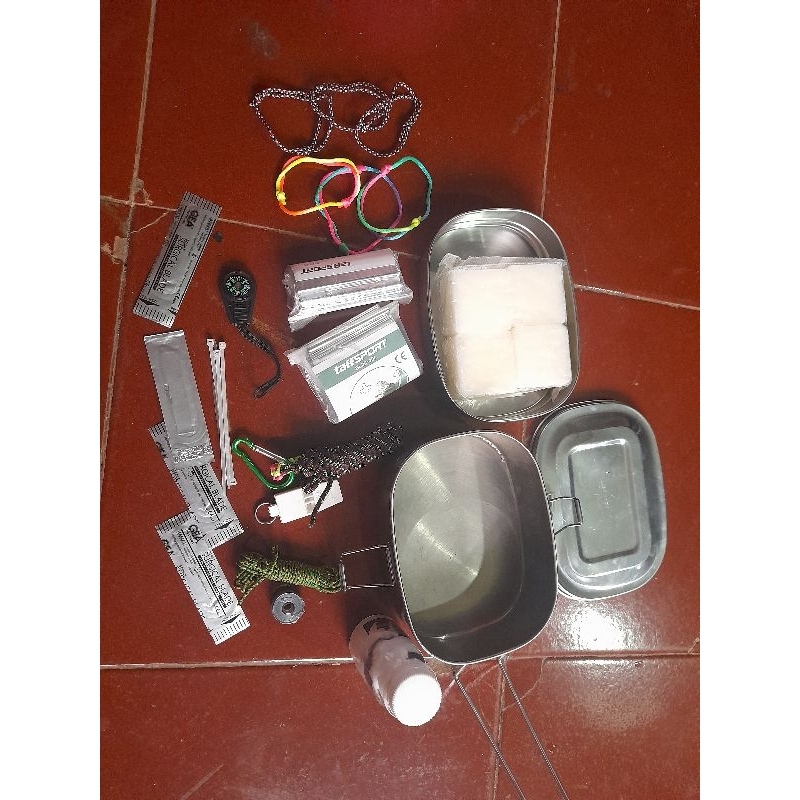 Jual alat pendaki set survival kit | Shopee Indonesia
