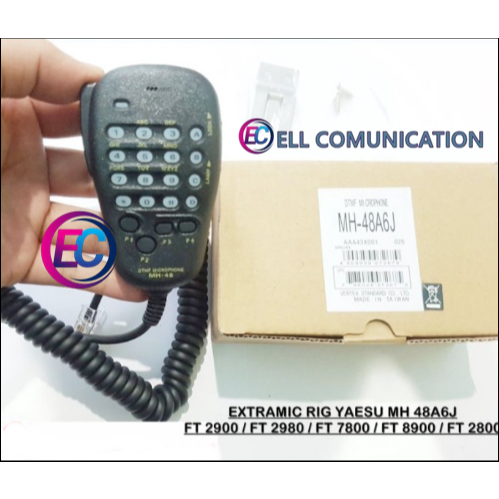 Jual EXTRAMIC RIG YAESU FT 2980 FT 2900 MH48A6J FT 7900 FT 2800 EXTRA ...