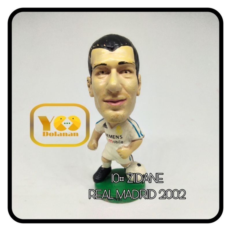 Jual 10# ZIDANE - REAL MADRID 2002 FORWARD SPORT CORINTHIAN FIGURE ...